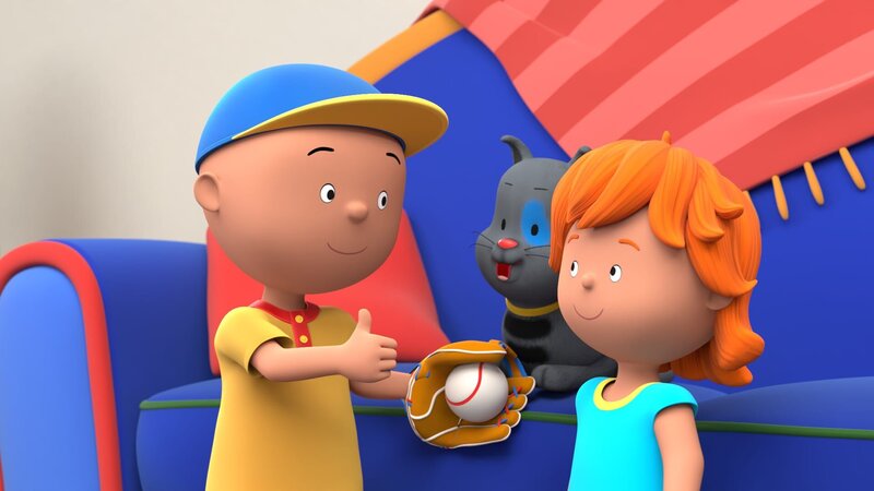 Caillou (2024) S01E08a: Ein gutes Team (Caillou’s Home Run ...