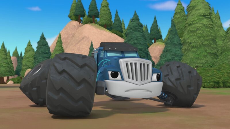 Blaze und die Monster-Maschinen S08E11: Das Schnee-Wasser-Luft-Rennen ...