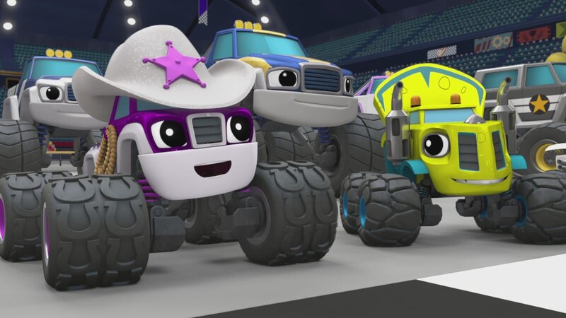 Blaze und die Monster-Maschinen S08E09: Das erste Rennen (Blaze’s First ...