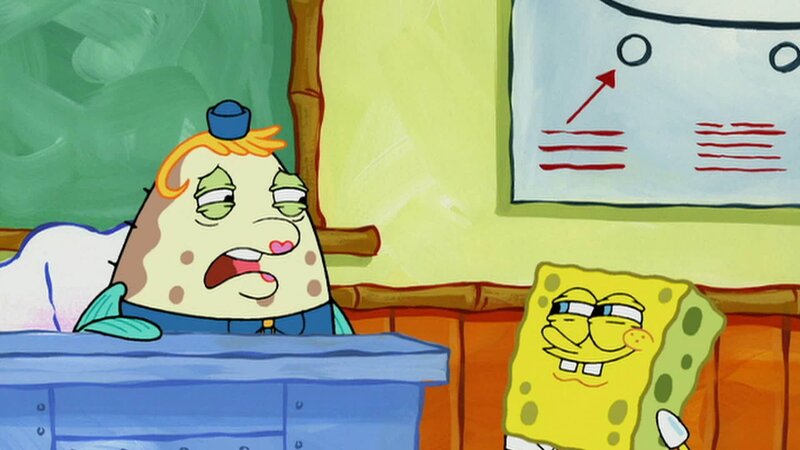 SpongeBob Schwammkopf S04E09b: Mrs. Puff, Sie sind gefeuert (Mrs. Puff ...