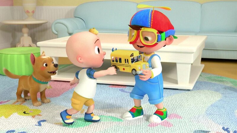 CoComelon S03E07: Die Räder vom Bus V5 (Wheels On The Bus (Toy Edition ...