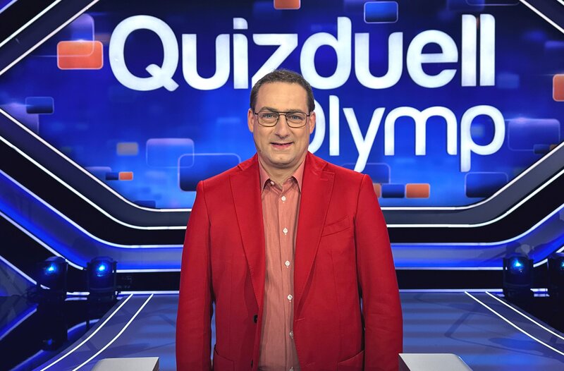 Quizduell-Olymp S08E158: Olymp: Rebecca Mir & Massimo Sinató ...