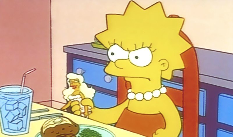 Die Simpsons S05E14: Lisa kontra Malibu Stacy (Lisa Vs. Malibu Stacy ...