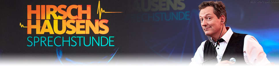 Hirschhausens Sprechstunde S02E05: Torsten Sträter und die Depression ...