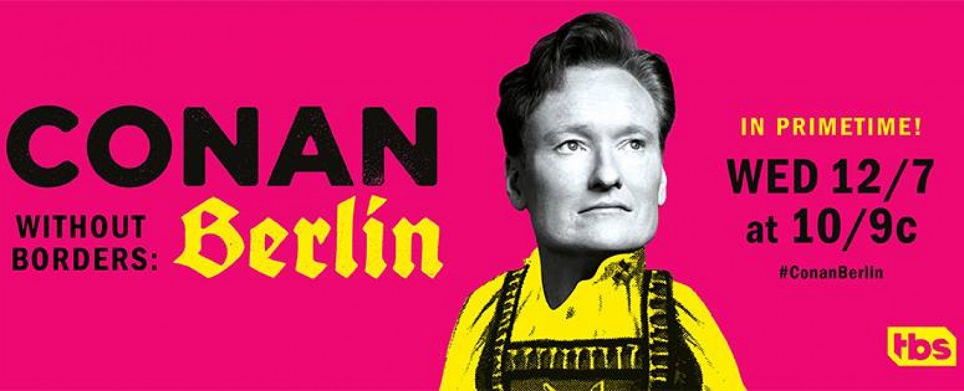 US-Sender TBS zeigt Special „Conan in Berlin“ (Update: Offizielle ...
